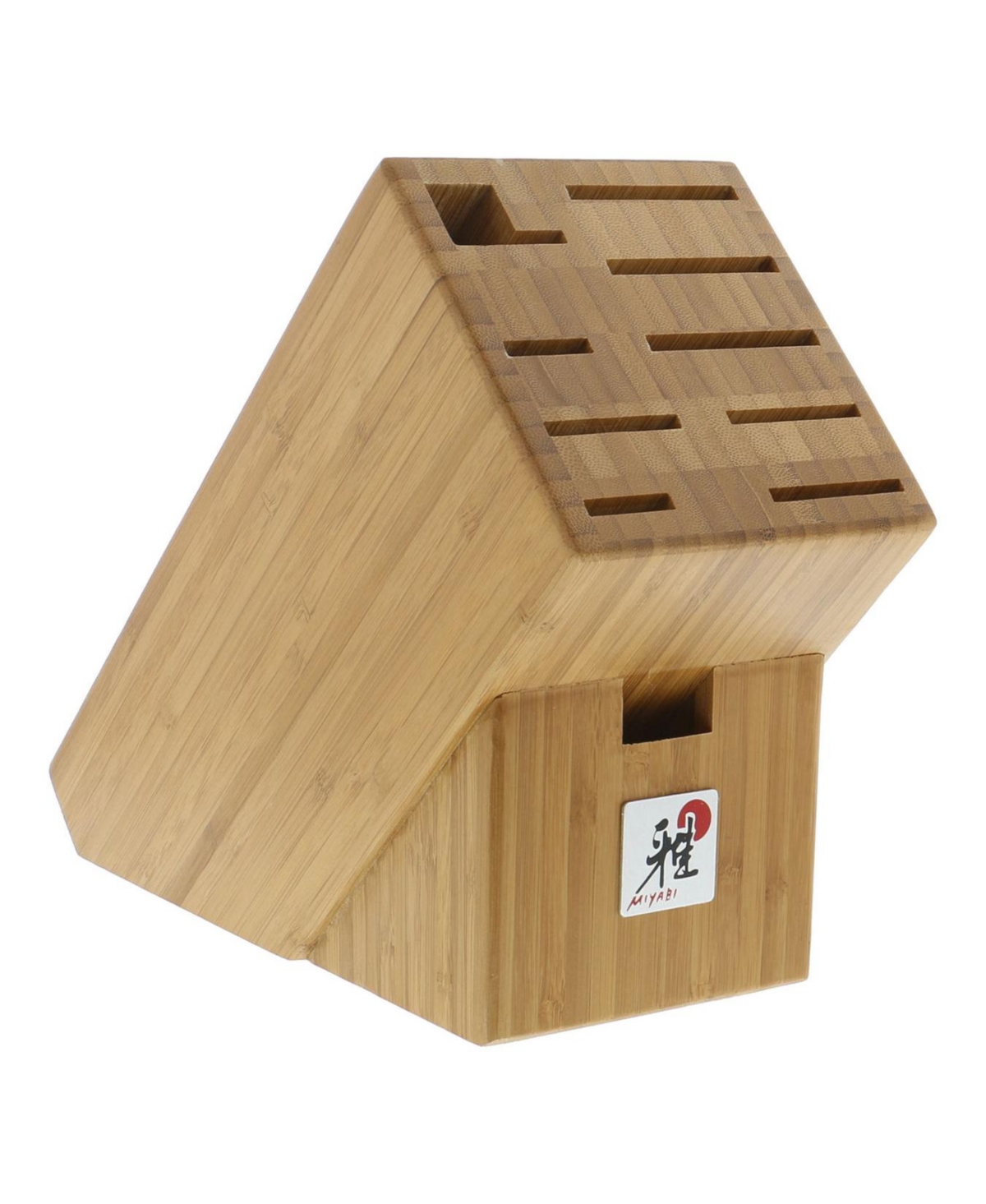 Click here for Miyabi 10-slot Bamboo Knife Block - Bamboo prices
