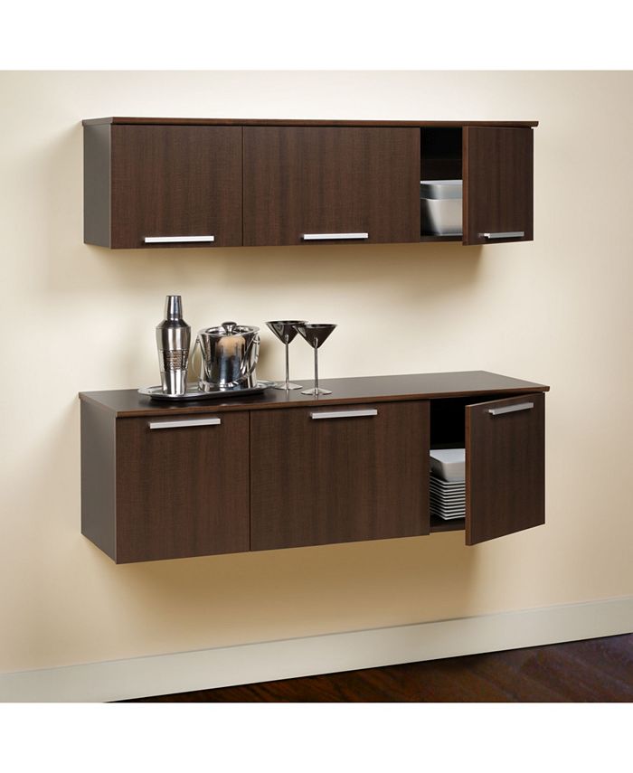 Prepac Coal Harbor Wall Mounted Hutch - Macy's