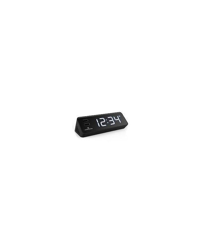Marathon USB Clock Charger with 2 Front Charging Ports - Macy's