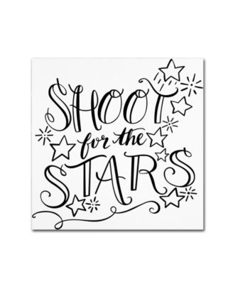 Elizabeth Caldwell 'Shoot For the Stars' Canvas Art - 18" x 18" - Macy's