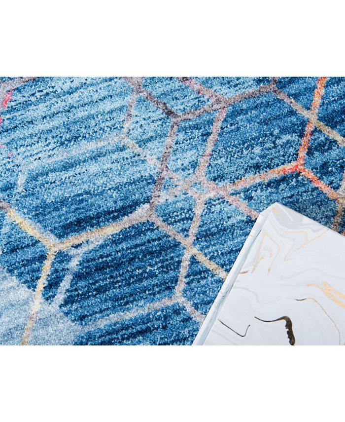 Bayshore Home Prizem Shag Prz1 8' x 11' Area Rug - Macy's