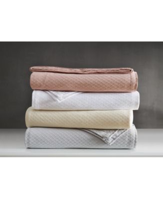 Charisma 100% Cotton Deluxe Woven Blankets - Macy's