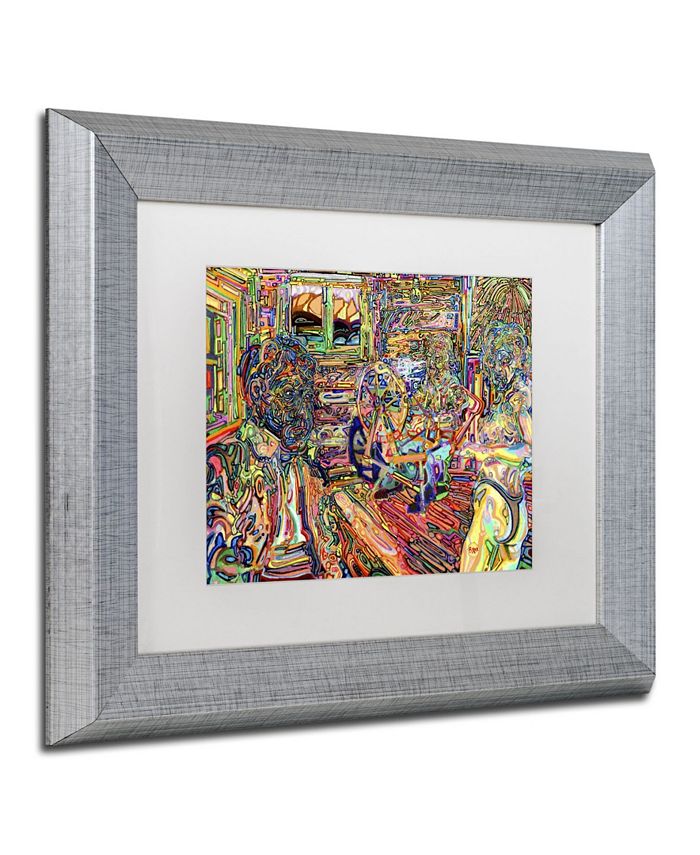 Trademark Global Josh Byer 'His Wife Her Mother' Matted Framed Art - 11 ...