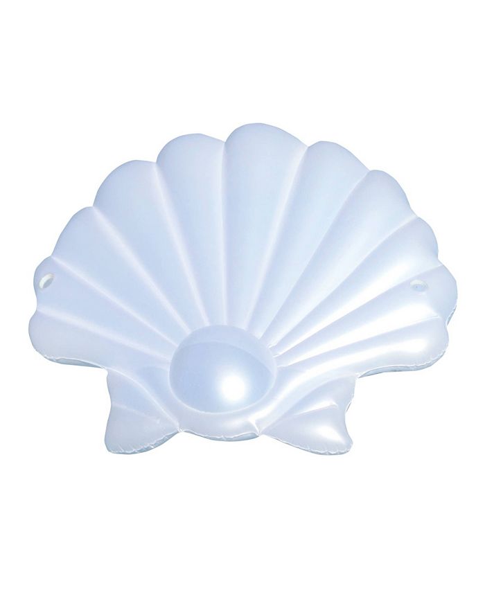 Swimline Seashell 83" Inflatable Swimming Pool Floating Island - Macy's
