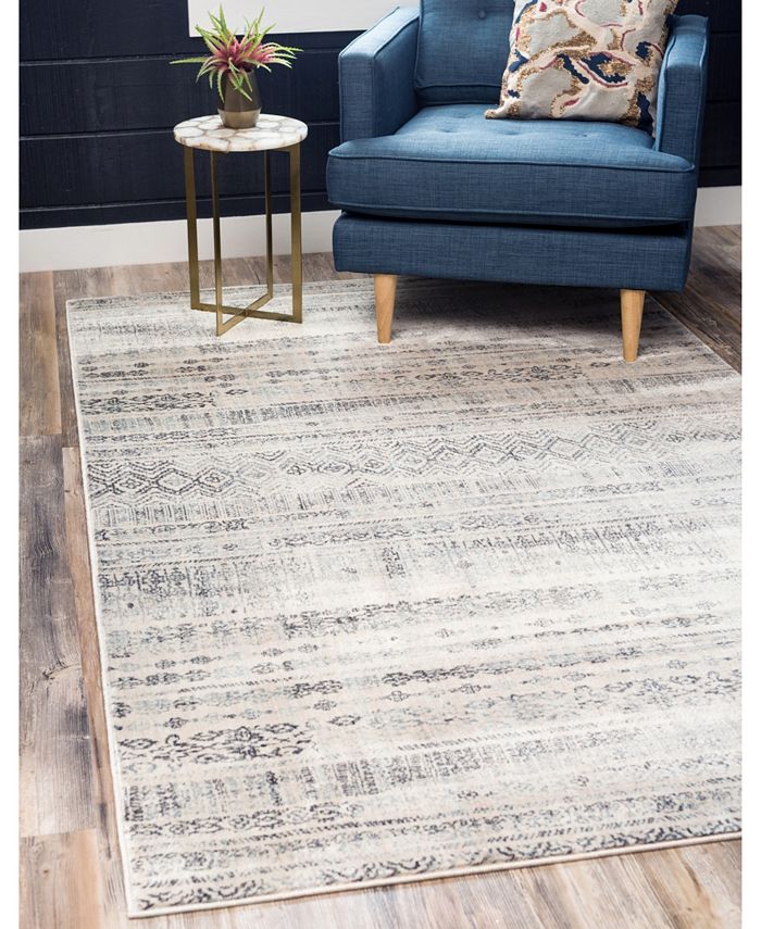 Bridgeport Home Haven Hav2 Beige 4' x 6' Area Rug - Macy's