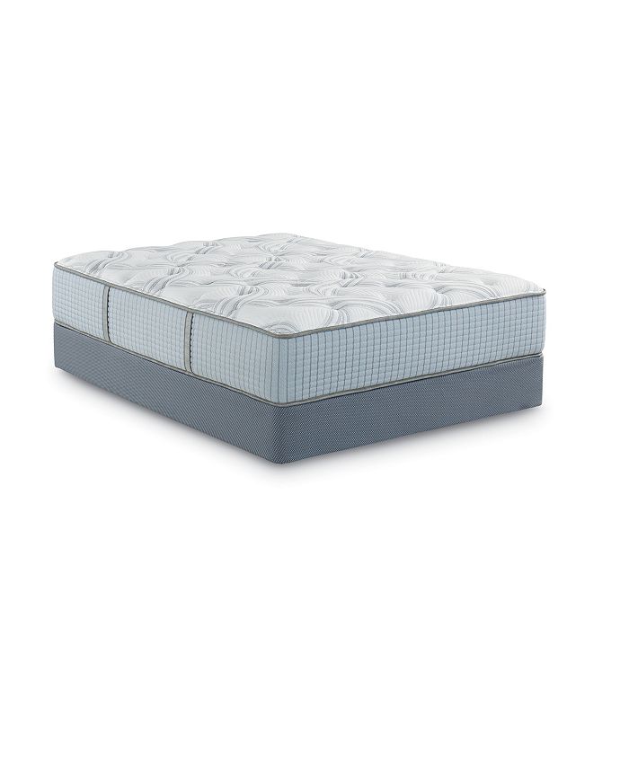 Scott Living Panorama 14" Plush Mattress Set- Queen Split - Macy's