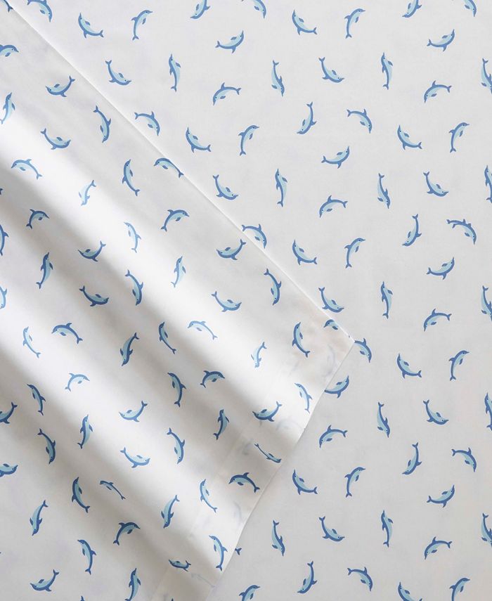 Poppy & Fritz Dolphins Sheet Set, Full - Macy's
