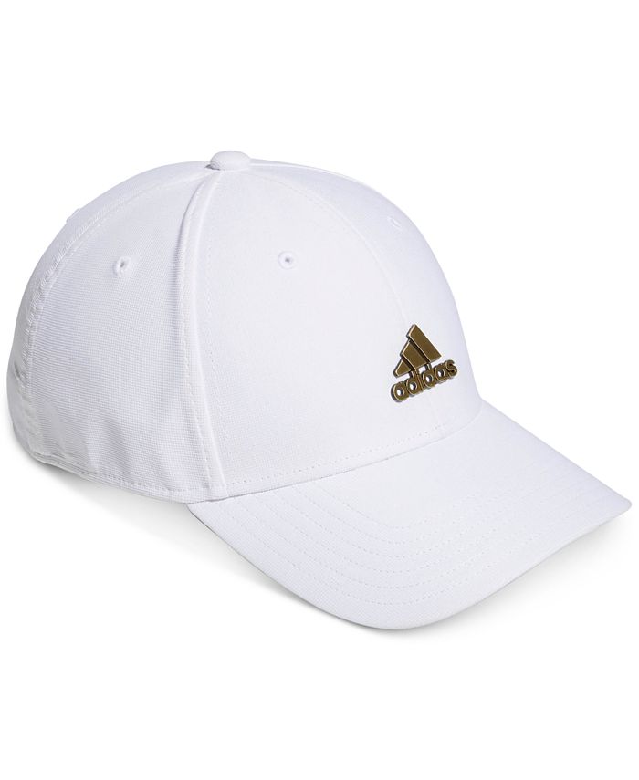 adidas Men's Stadium Stretch-Fit Metal-Logo Hat - Macy's