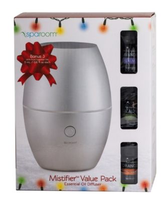 SpaRoom Holiday Mistifier Essential Oil Diffuser Value Pack - Macy's