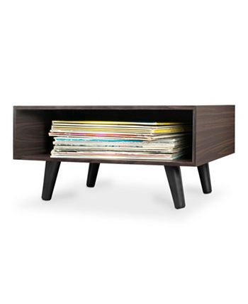 Victrola 6-in-1 Wood Bluetooth Mid Century Record Player with 3-Speed ...