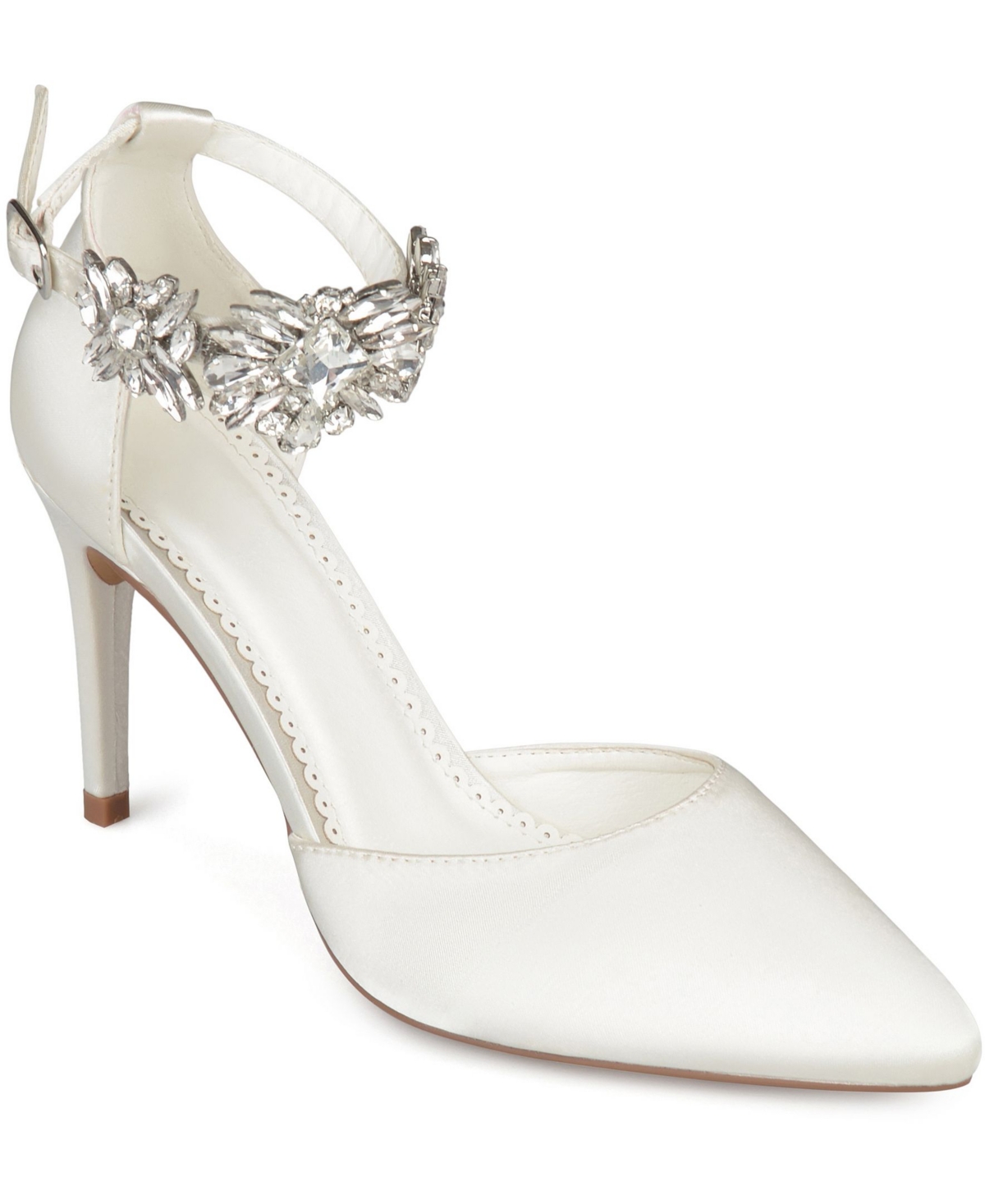 Click here for Journee Collection Womens Loxley Rhinestone Heels... prices