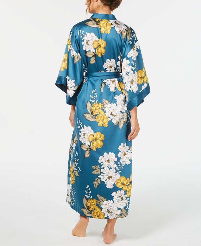 INC International Concepts INC Women's Floral-Print Kimono Robe - Macy's