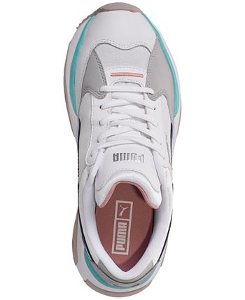 Puma Women's STORM.Y Metallic Casual Sneakers from Finish Line - Macy's