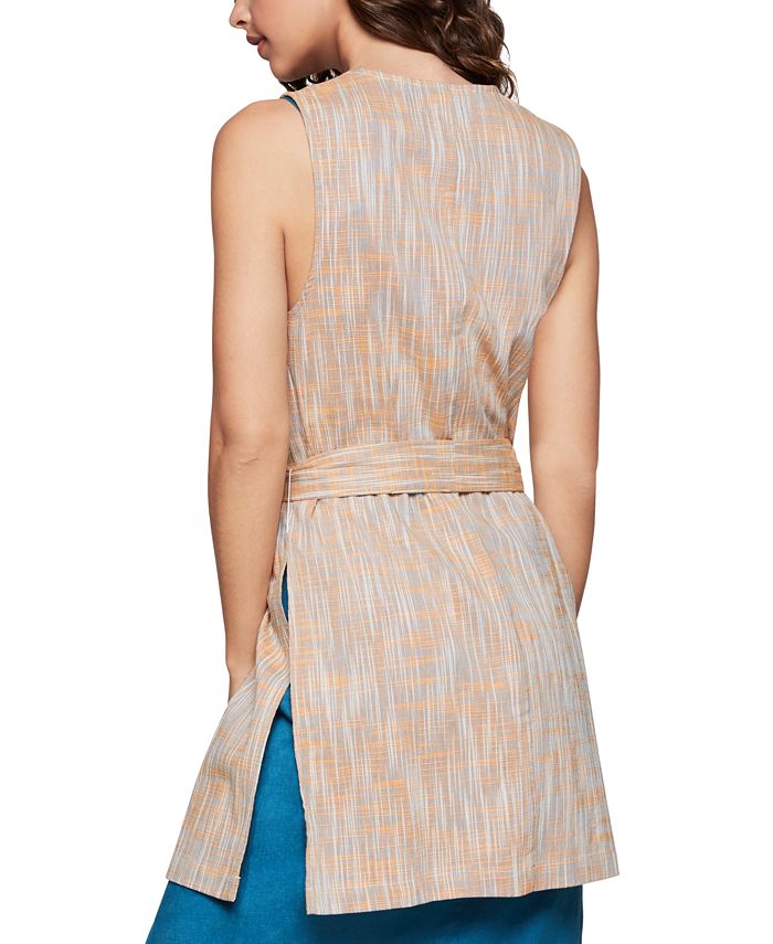BCBGeneration Printed Boyfriend Vest - Macy's