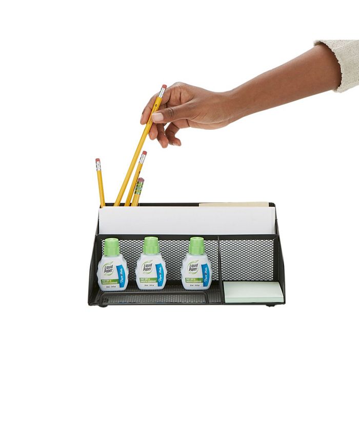 Mind Reader 2 Piece Mesh Desk Organizer - Macy's