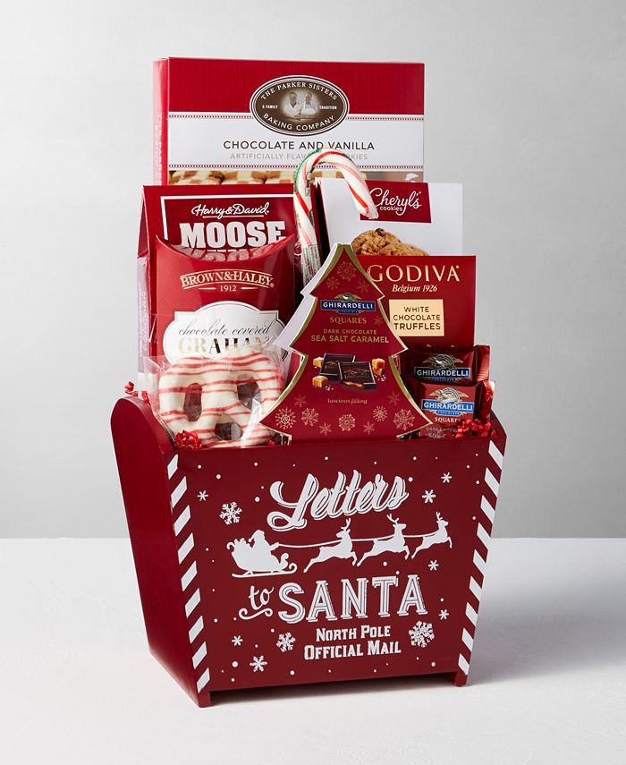 Design Pac Express Delivery Letters To Santa Red Gift Bin - Macy's