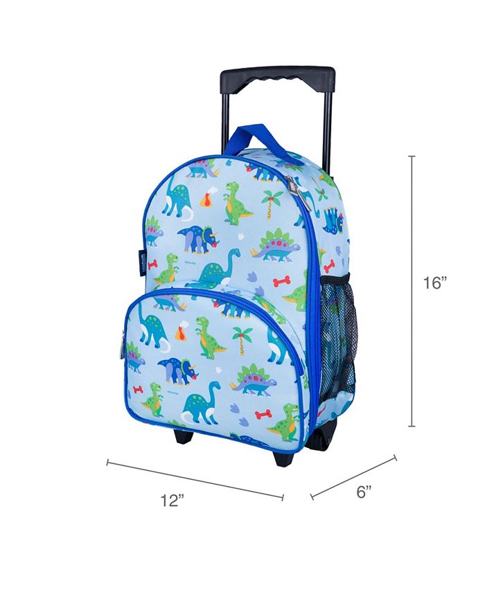 Wildkin Dinosaur Land Rolling Luggage - Macy's