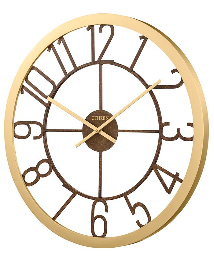 Citizen Gallery Mirrored Wall Clock - Macy's