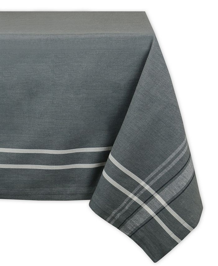 Design Imports French Chambray Tablecloth 60" x 104" - Macy's