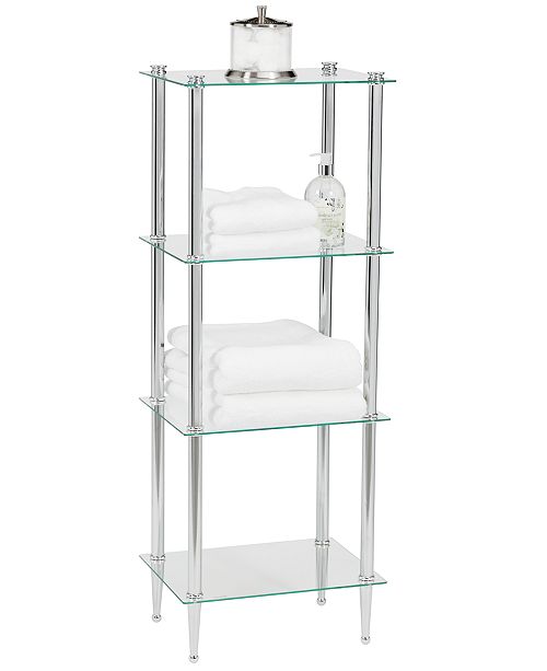 Creative Bath Accessories 4 Shelf Tower And Reviews Bathroom