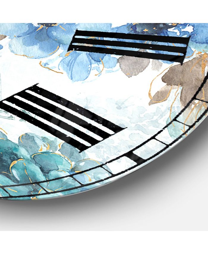 Designart Farmhouse Oversized Metal Wall Clock - 36 x 36 - Macy's