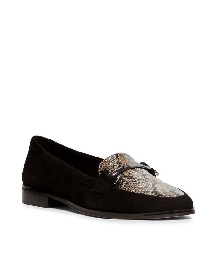 Anne Klein Dezso Snake Printed Loafers - Macy's Anne Klein Dezso Snake Printed Loafers - Macy's