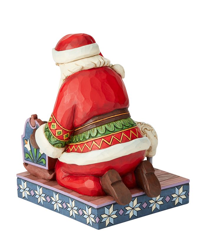 Enesco Jim Shore Santa with Baby Jesus - Macy's