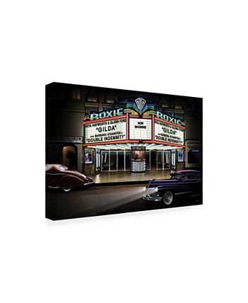 Trademark Global Helen Flint Diners and Cars I Canvas Art - 20" x 25 ...