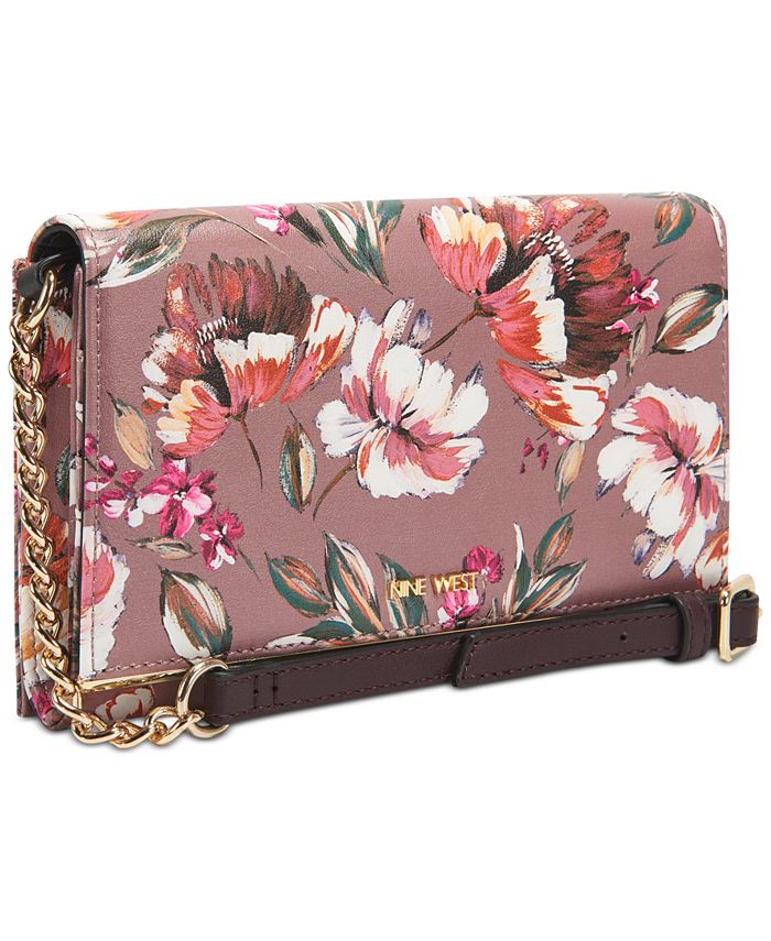 Nine West Floral Meadows Wallet On A String - Macy's