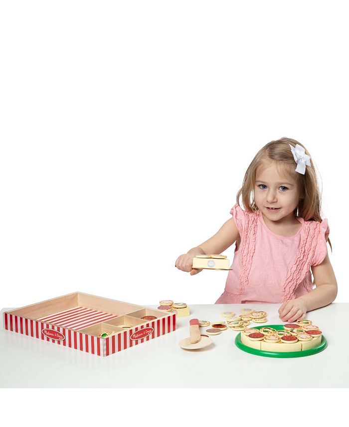 Melissa and Doug Pizza Party Play Food Set - Macy's