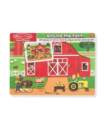 Melissa and Doug Around the Farm Sound Puzzle - Macy's