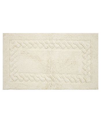 Perthshire Platinum Collection Chain 20" x 30" Bath Rug - Macy's
