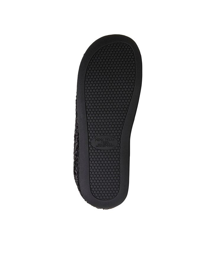 Nine West Women's Chenille Clog Slipper, Online Only - Macy's