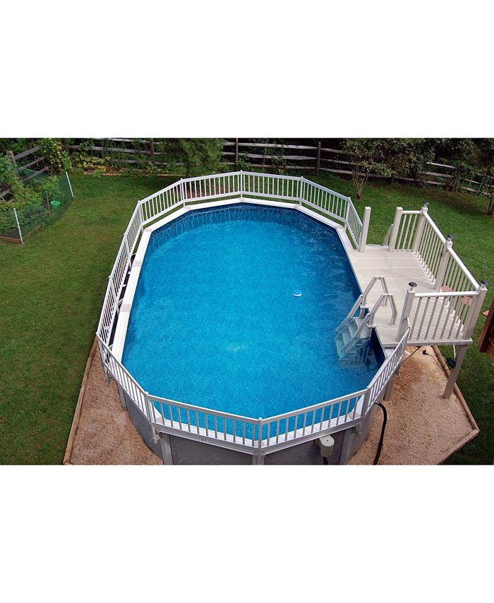 Vinyl Works Deluxe 24" In Pool Step for Above Ground Pools - Macy's