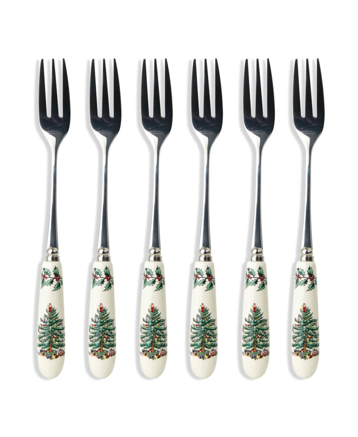 Click here for Spode Christmas Tree Pastry Forks  Set of 6 prices