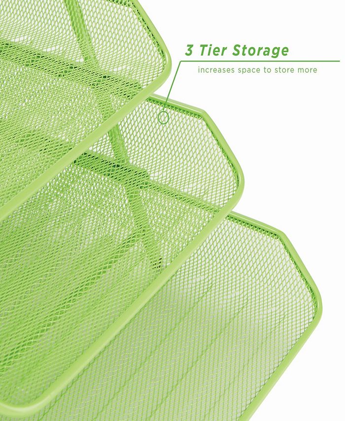 Mind Reader 3 Tier Paper Tray Desk Organizer - Macy's