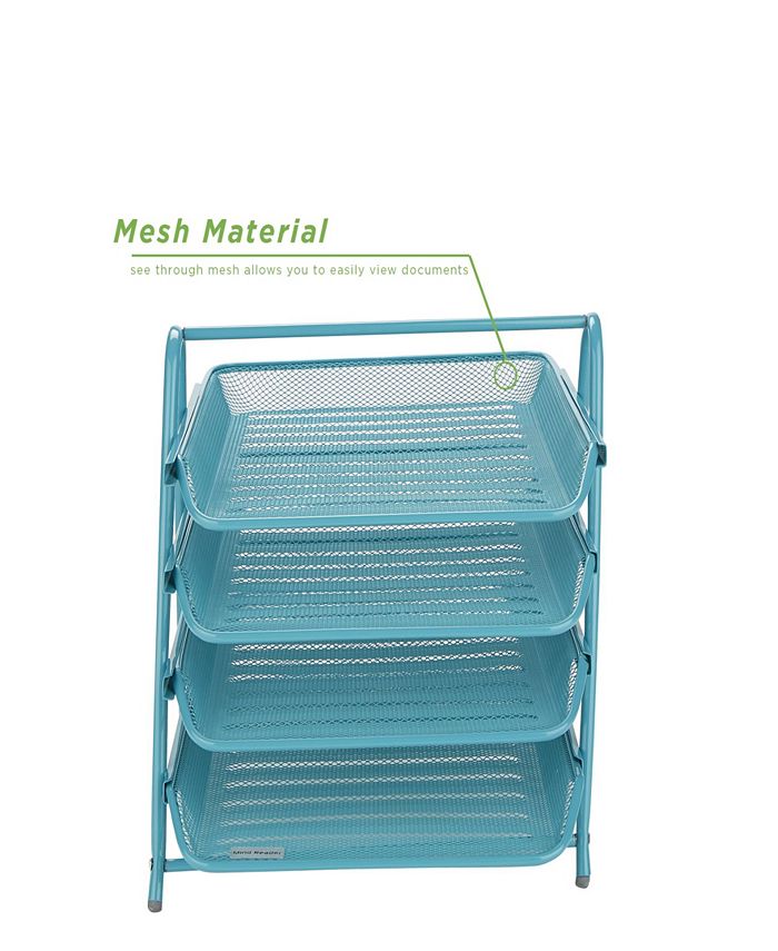Mind Reader 4 Tier Paper Tray Desk Organizer - Macy's