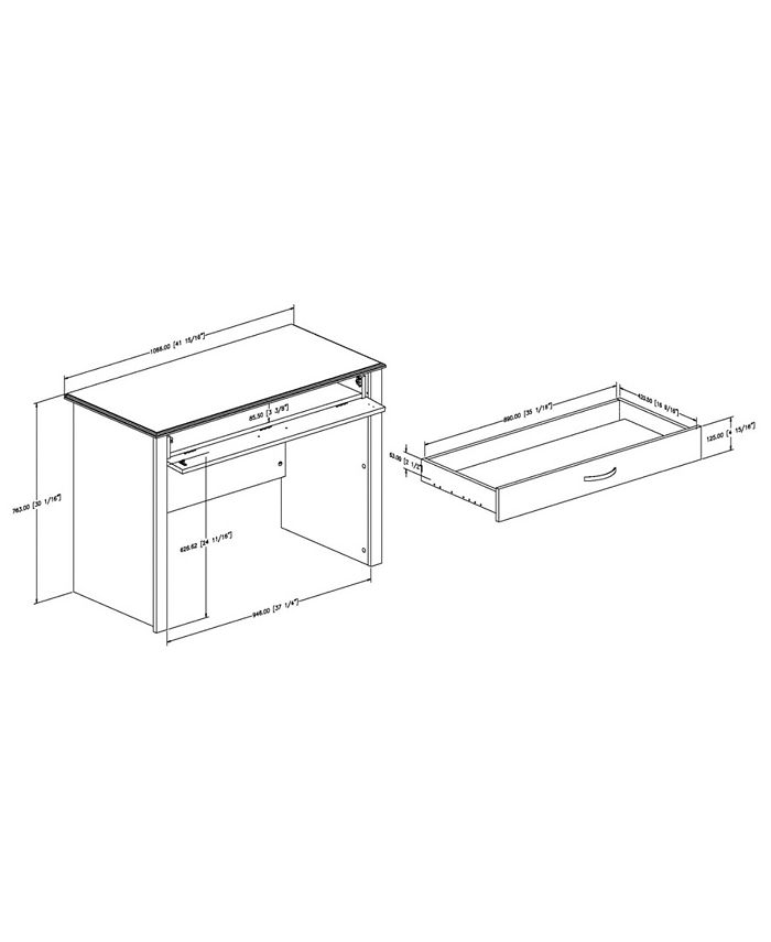 South Shore Work ID Desk - Macy's