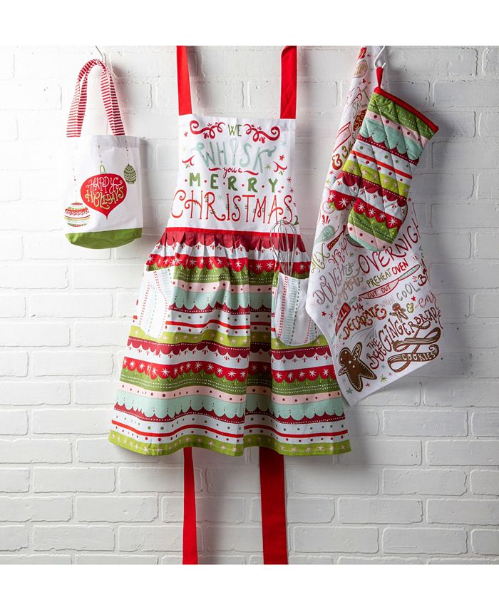 Design Imports Cozy Christmas Kitchen Set - Macy's
