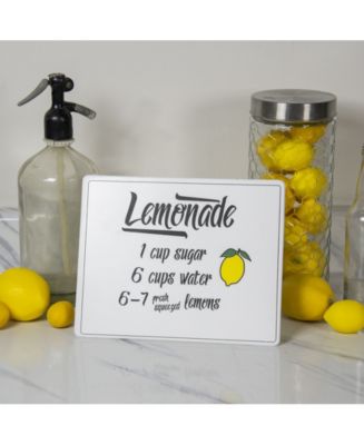 VIP Home International Metal "Lemonade" Sign - Macy's