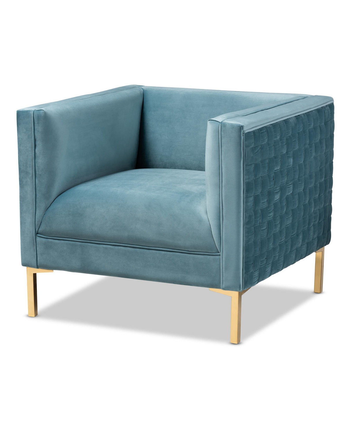 Click here for Seraphin Arm Chair - Light Blue prices