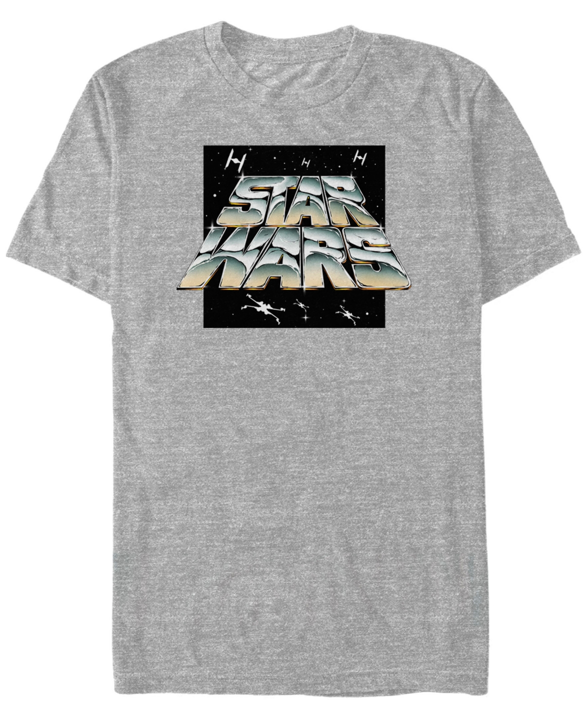 Click here for Star Wars Mens Classic Chrome Logo Short Sleeve T-... prices