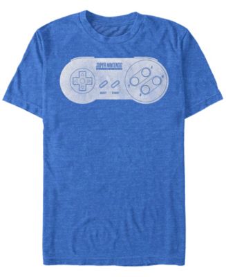 Nintendo Men's Classic Super Nintendo Controller Short Sleeve T-Shirt ...