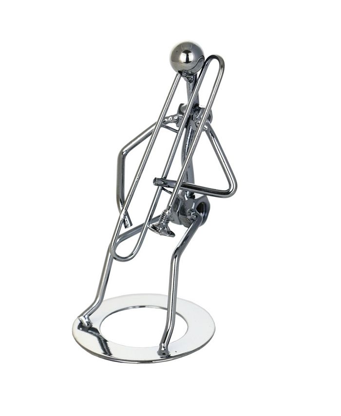 Three Star Metal Trombone Figurine Player - Macy's