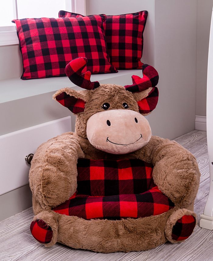 Trend Lab Children's Plush Moose Character Chair & Reviews - Decorative ...