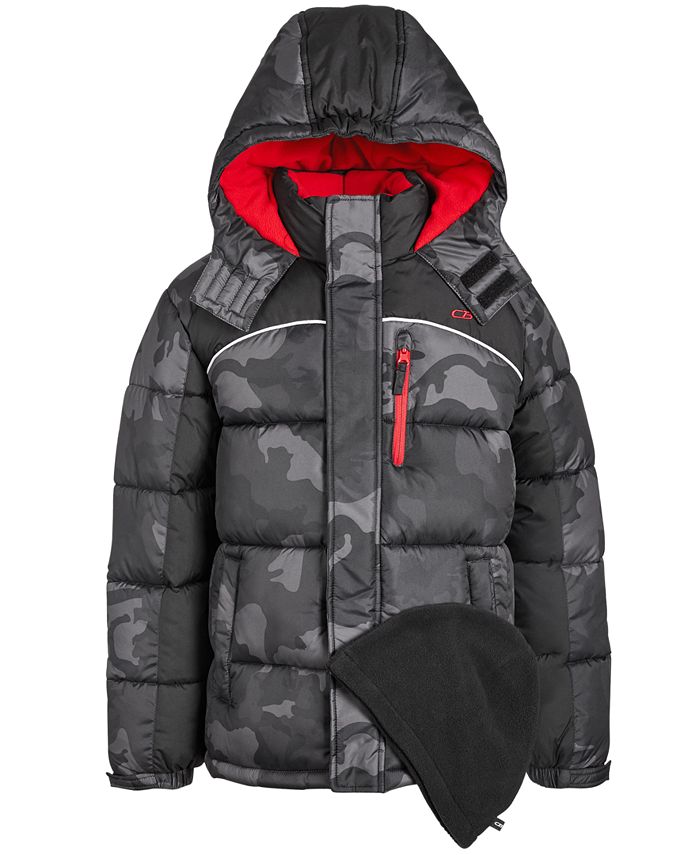 CB Sports Big Boys 2-Pc. Puffer Jacket & Hat Set - Macy's