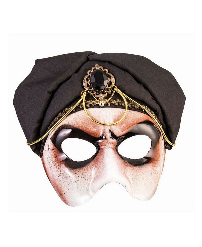 BuySeasons Men's Fortune Teller Half Mask with Scarf - Macy's