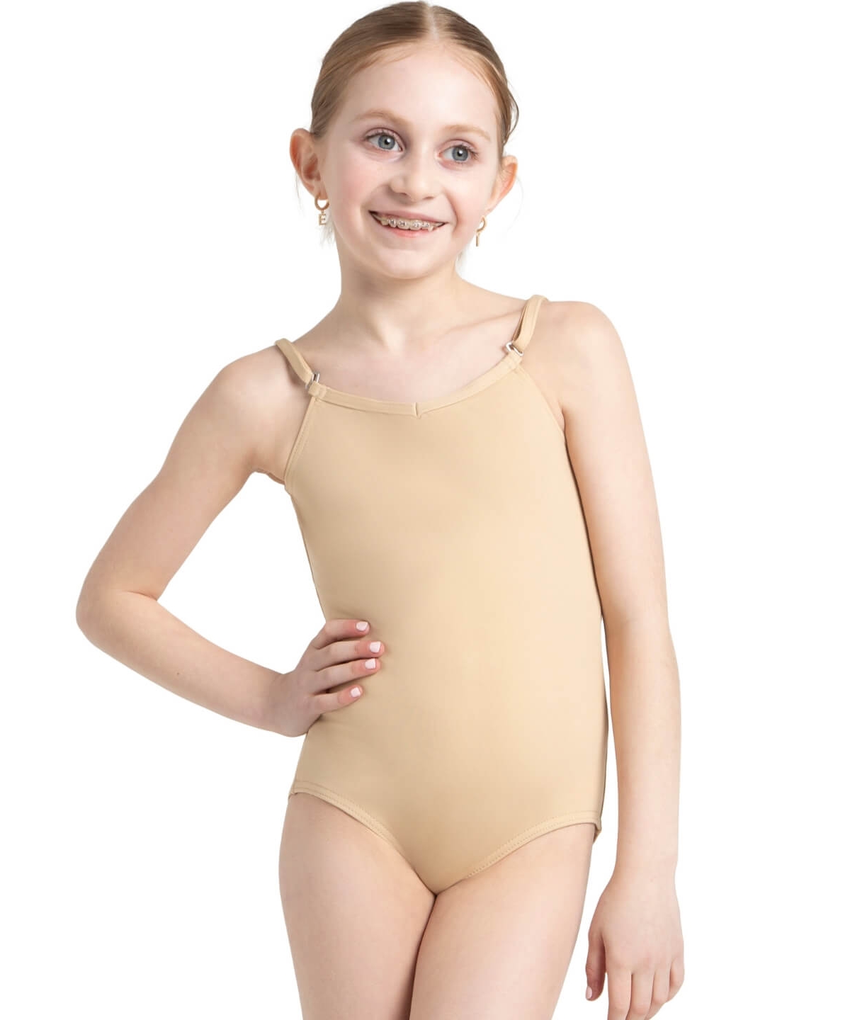 Click here for Capezio Girls Team Basics Camisole Leotard w/ Adju... prices