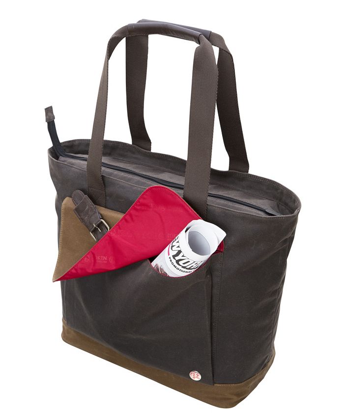 Token Waxed Montague Tote Bag - Macy's