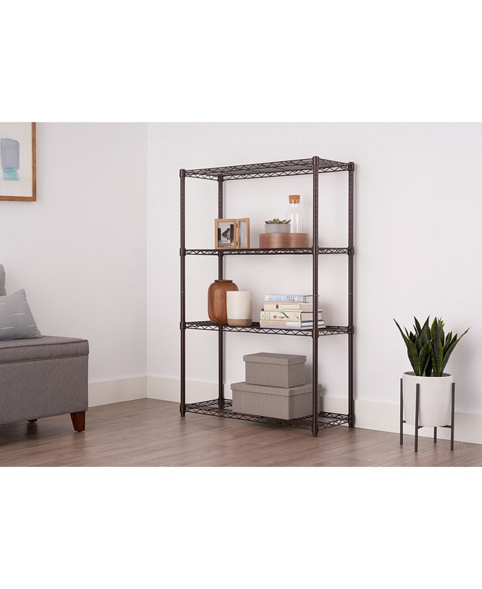 TRINITY NSF 4-Tier Indoor Wire Shelving Rack - Macy's